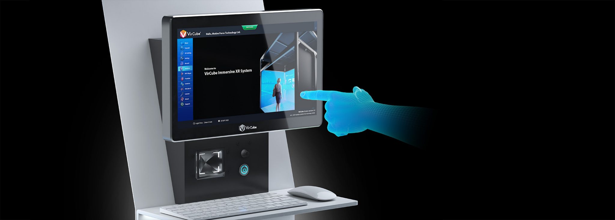 VirCube XR SPACE-The Cutting-Edge Immersive VR System｜Motive Force